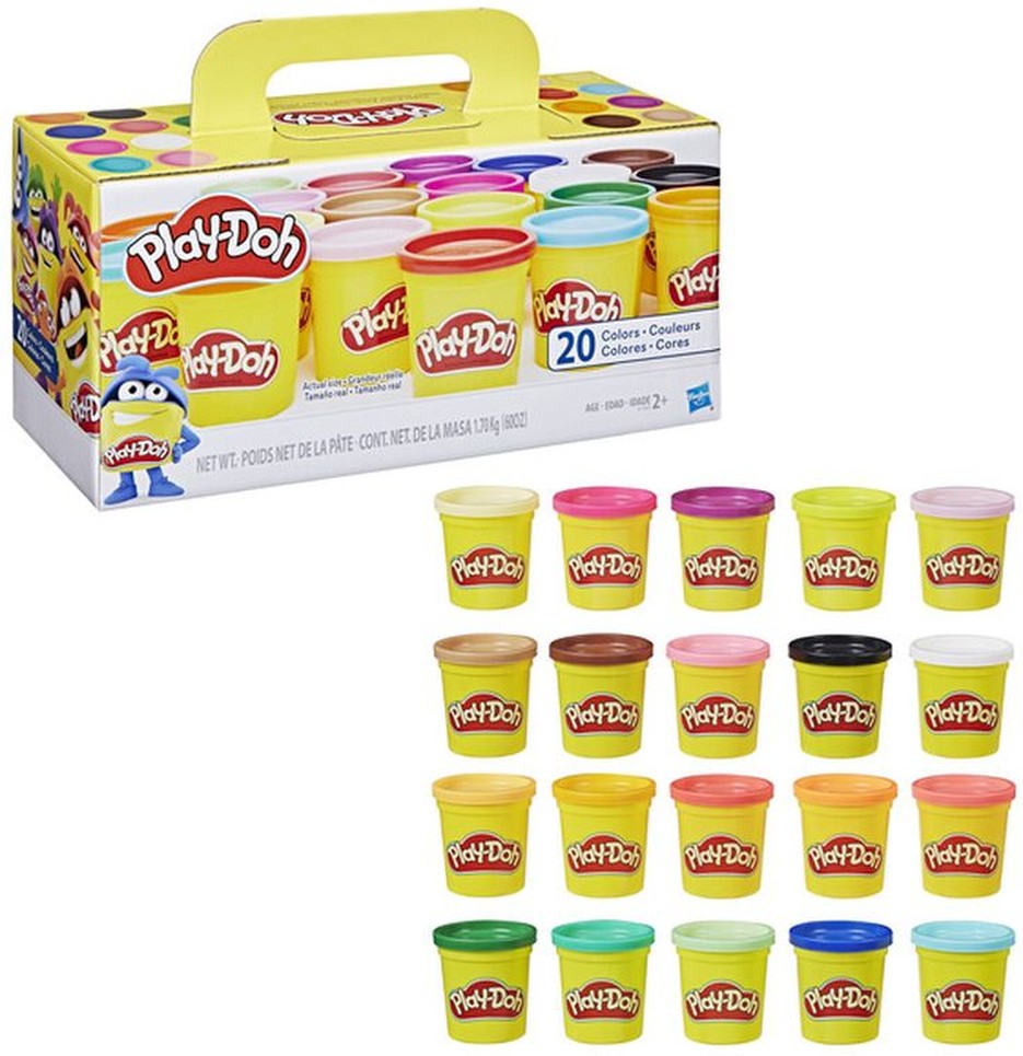 Super Color Pack, Modeling Compound, 20 Colors, 2+